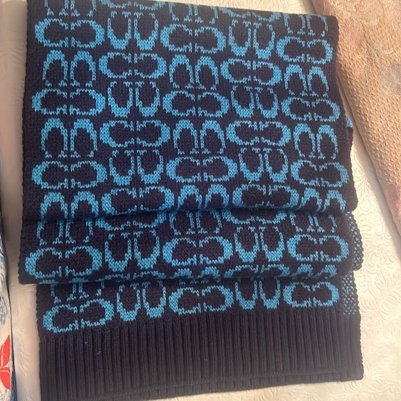 Coach | Accessories | Coach Logo Scarf New Without Tag | Poshmark